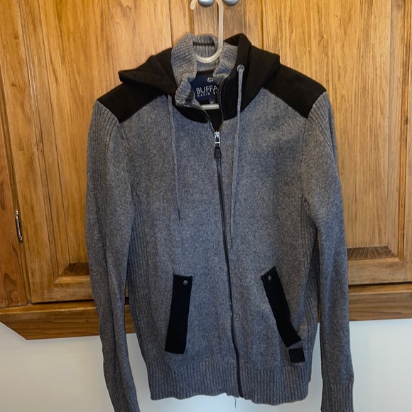 Buffalo David Bitton | Sweaters | Buffalo David Bitton Hooded Zip ...
